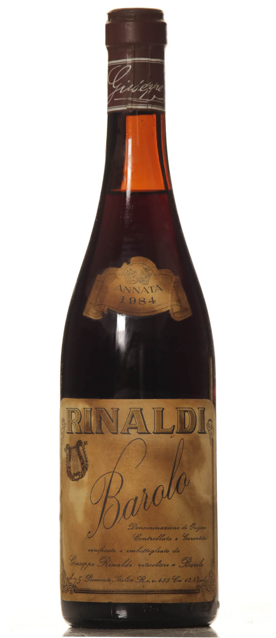 Buy Giuseppe Rinaldi Barolo 1984 online - VINEUT Rare & Vintage Wines