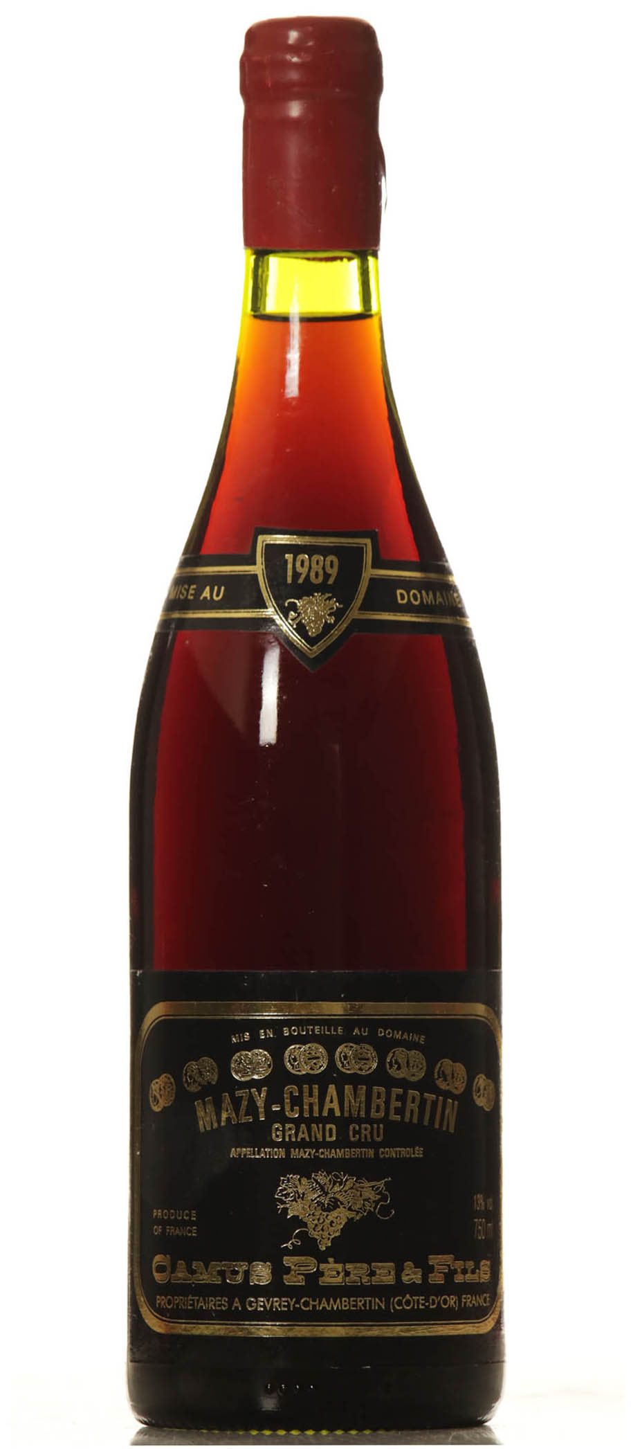 Buy Camus Mazy Chambertin 1989 online - VINEUT Rare & Vintage Wines