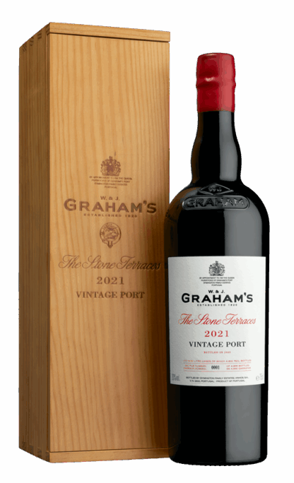 Buy Graham's Port Stone Terraces Vintage 2021 in owc1 online - VINEUT ...