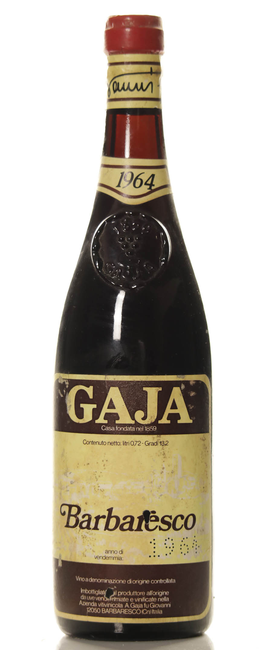 Buy Gaja Barbaresco 1964 online - VINEUT Rare & Vintage Wines
